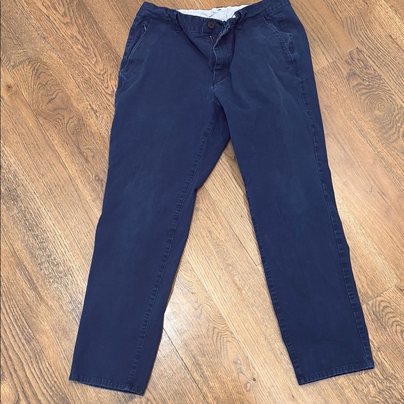 Bonobos | Pants | Bonobos Blue Chinos With Straight Leg And Relaxed Fit ...